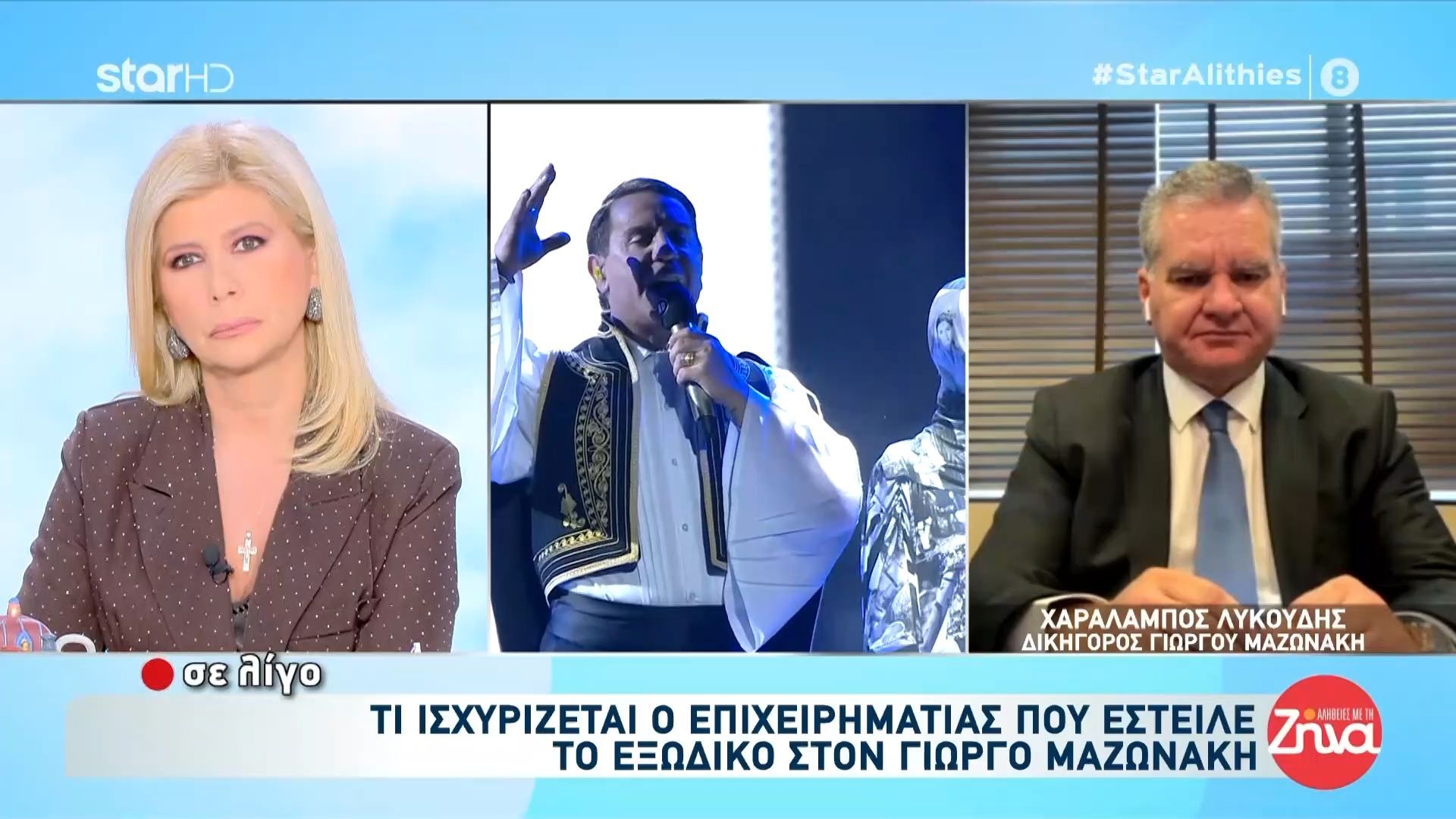 Δικηγόρος Γ. Μαζωνάκη: «Τη μήνυσή μου δεν θα την κάνω φέιγ βολάν όπως ...