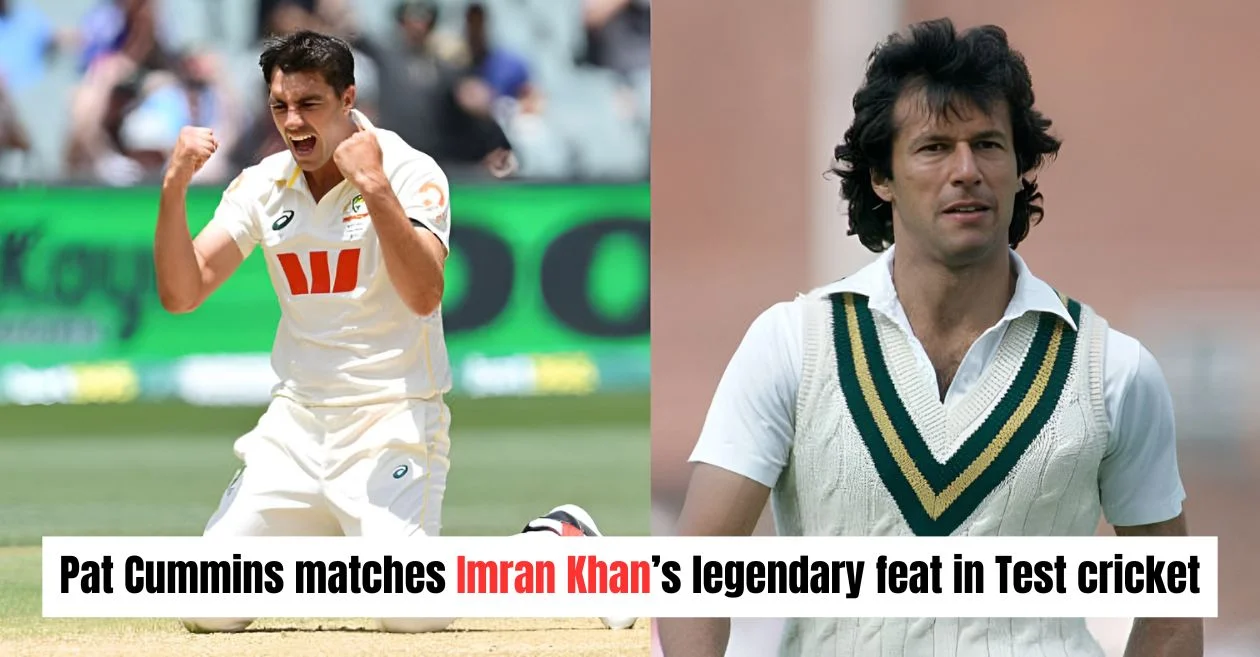Pat Cummins equals Imran Khan’s iconic milestone during 3rd Ashes 2025 ...