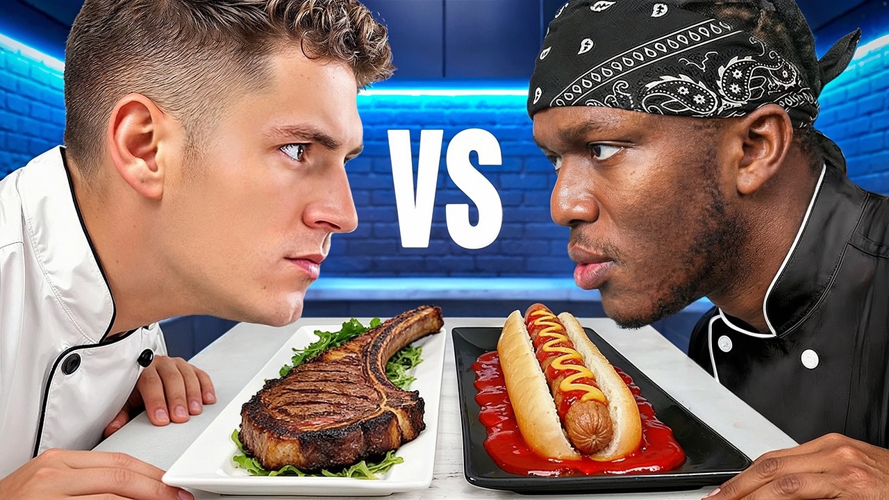 How a cooking challenge with KSI quickly turned competitive