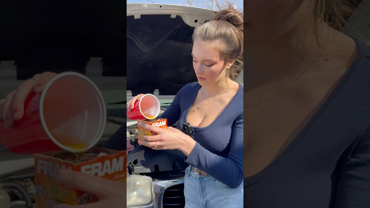 Oil change continued on 2005 GMC Yukon XL