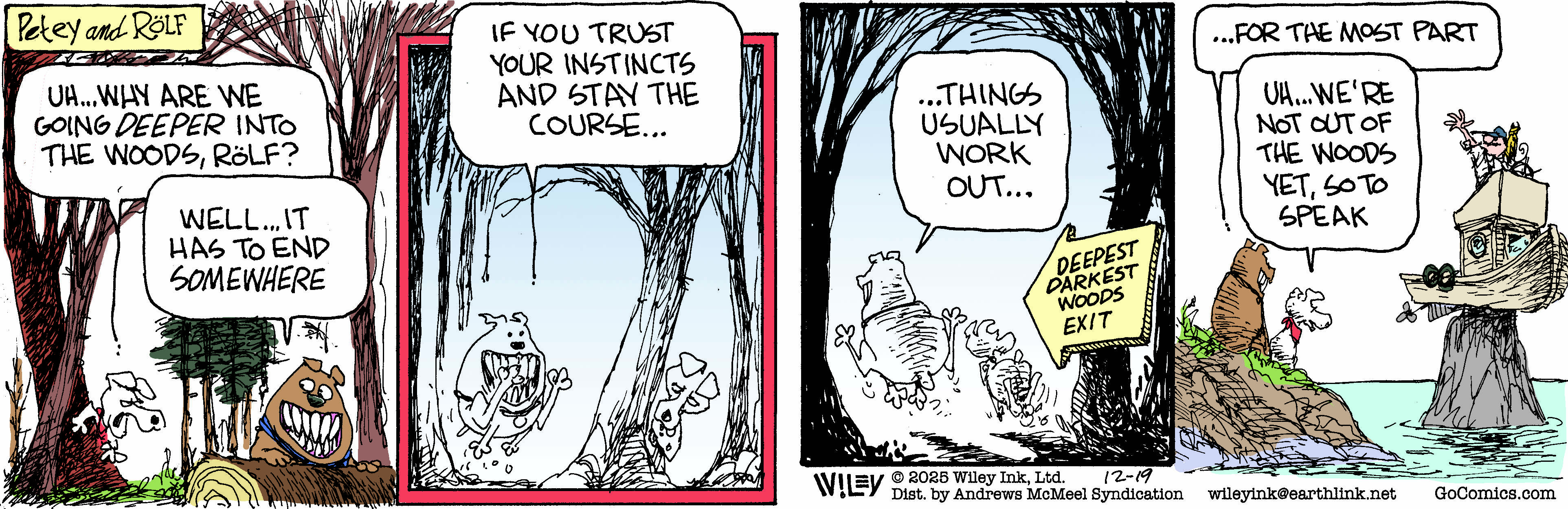 Non sequitur by Wiley Miller