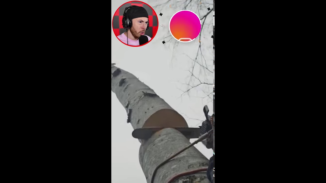 Objects with unusual reactions when cut by a chainsaw