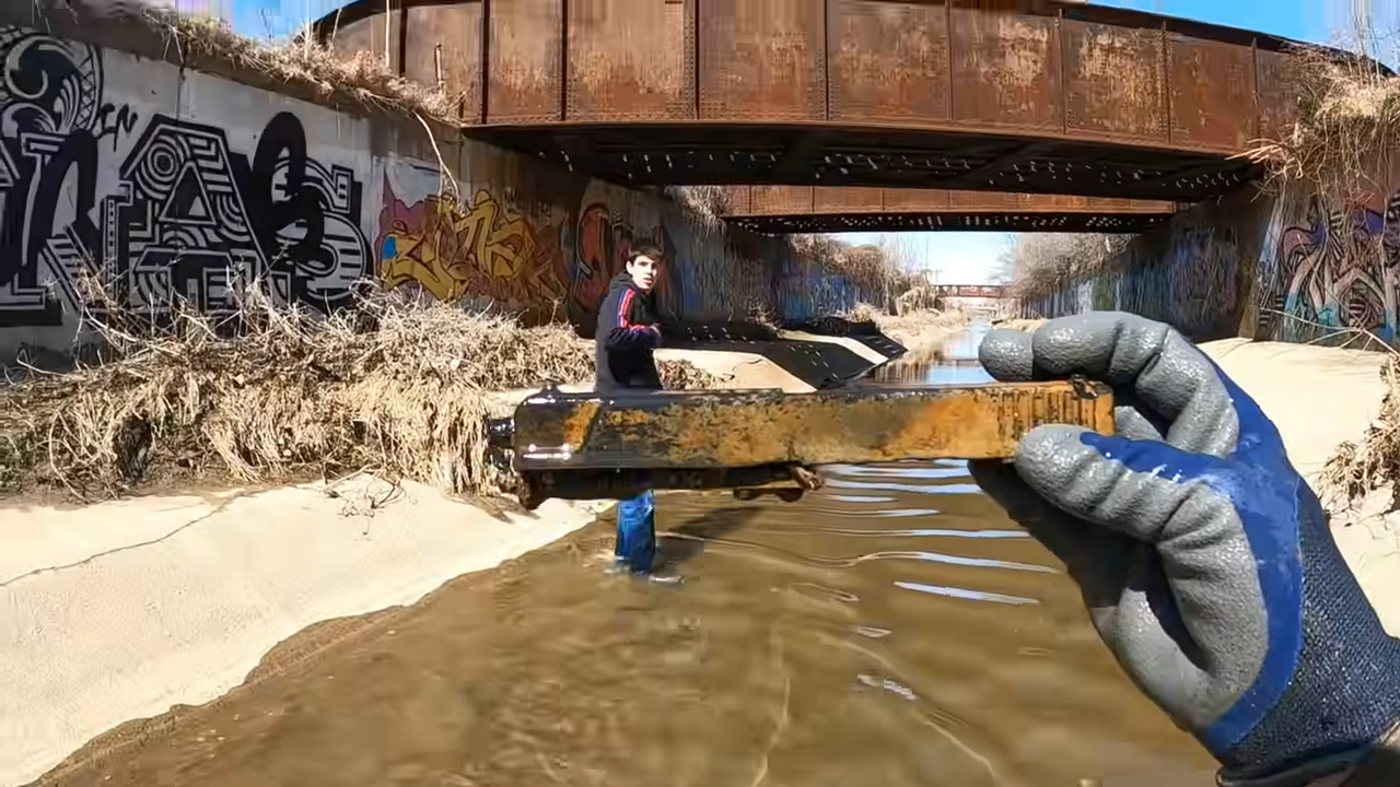 Police locked the area down after what we pulled from the canal