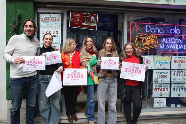 Doña Lola vuelve a repartir suerte en Toledo con un cuarto premio: "No ...