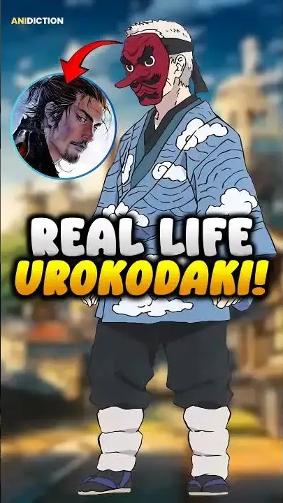 The inspiration behind Urokodaki's character design! #shorts #urokodaki ...