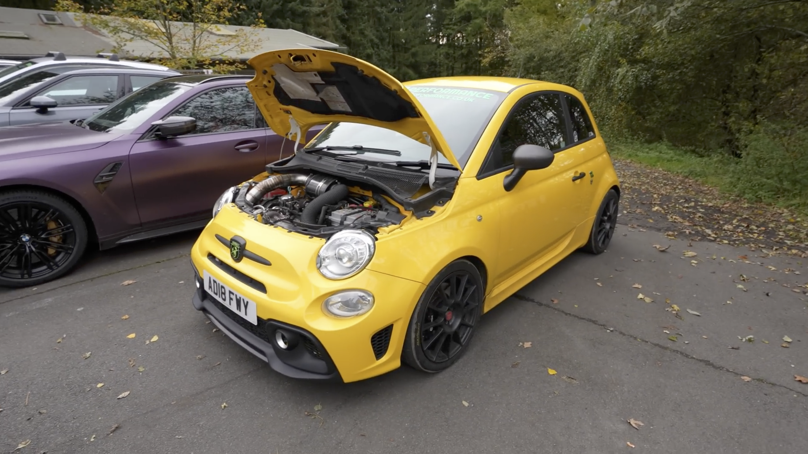 Abarth 595 Competizione Nürburgring struggles
