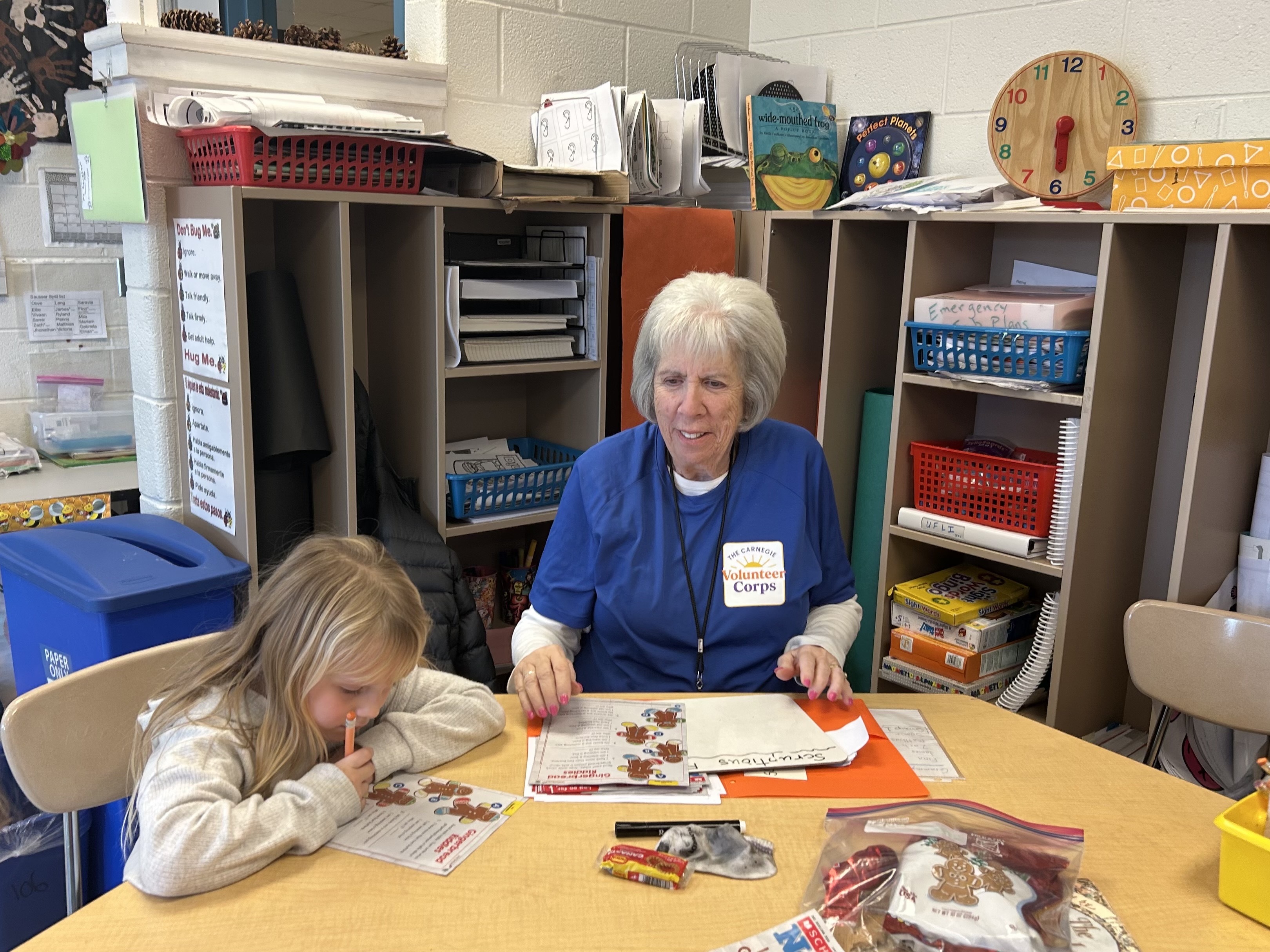 Meet the 'grannies' and other retirees who adopted an elementary school