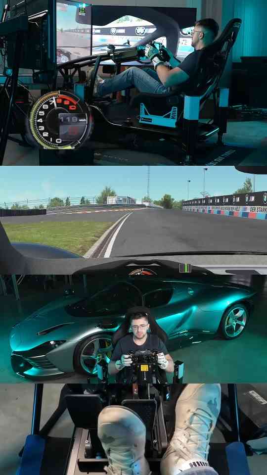 Ferrari Daytona SP3 Nürburgring hot lap