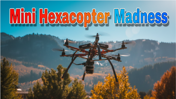 Small hexacopter FPV flight with GoPro – stunning aerial footage