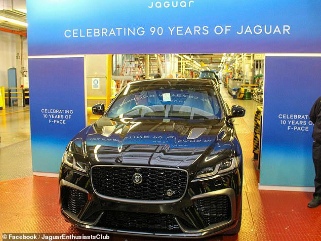 Last ever petrol Jaguar comes off the production line