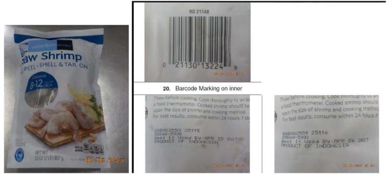 Frozen shrimp recalled from Jewel-Osco grocery stores in Illinois over ...