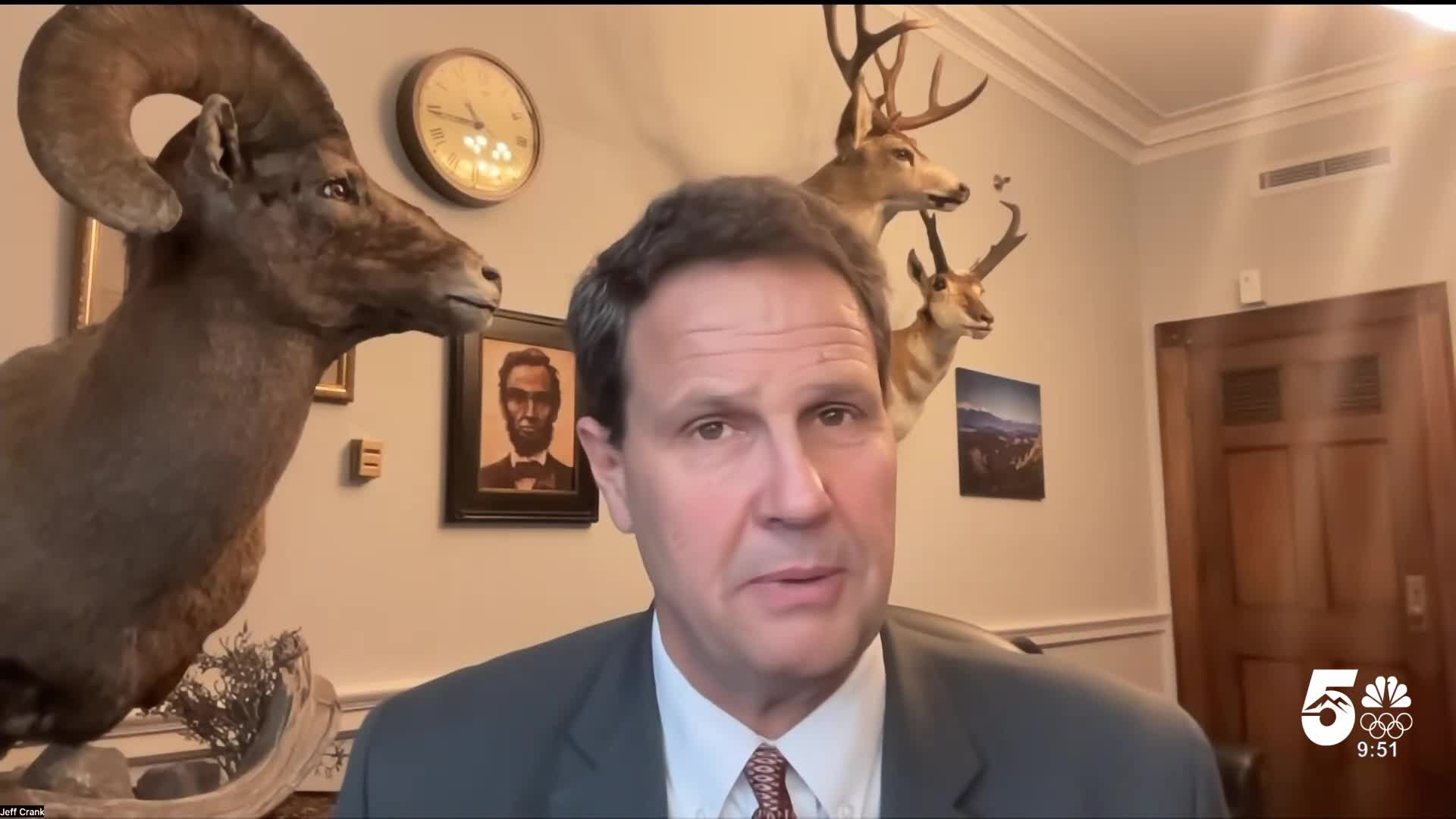 Representative Jeff Crank provides his report card on the progress he's ...