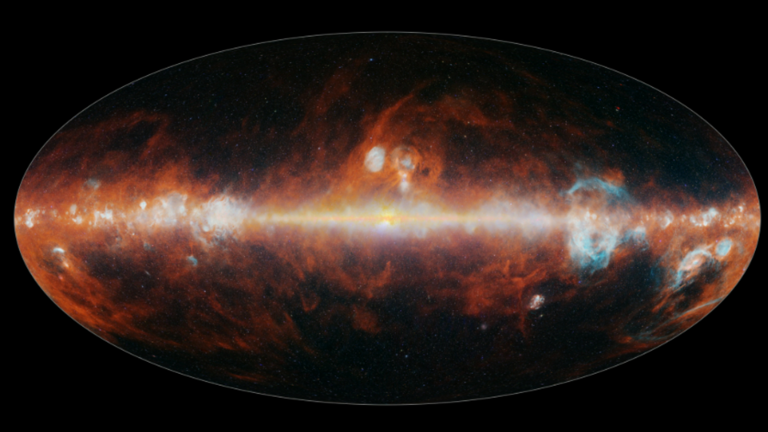 NASA's SPHEREx telescope completes its 1st cosmic map of the entire sky ...