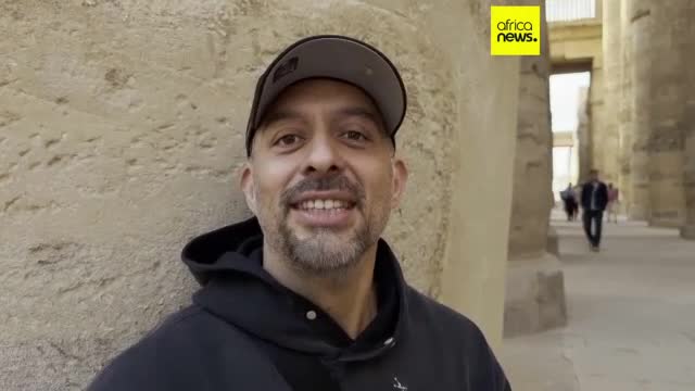 Egypt: Visitors watch sun align with ancient Luxor temple on winter ...