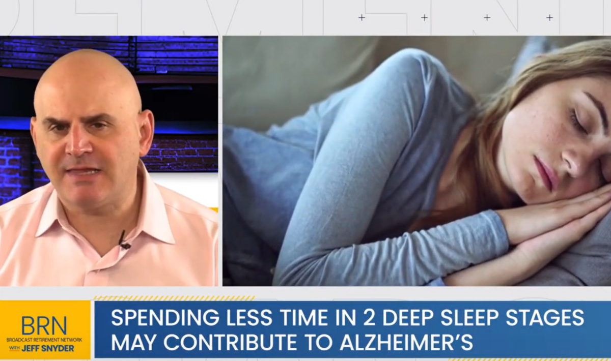 Spending less time in 2 deep sleep stages may contribute to Alzheimer's
