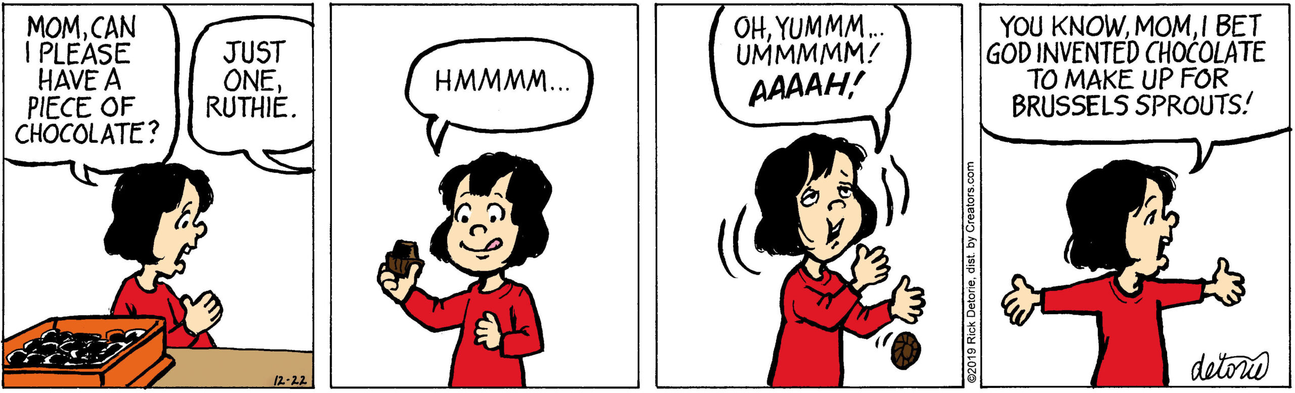 The latest 'One Big Happy' comics by Rick Detorie