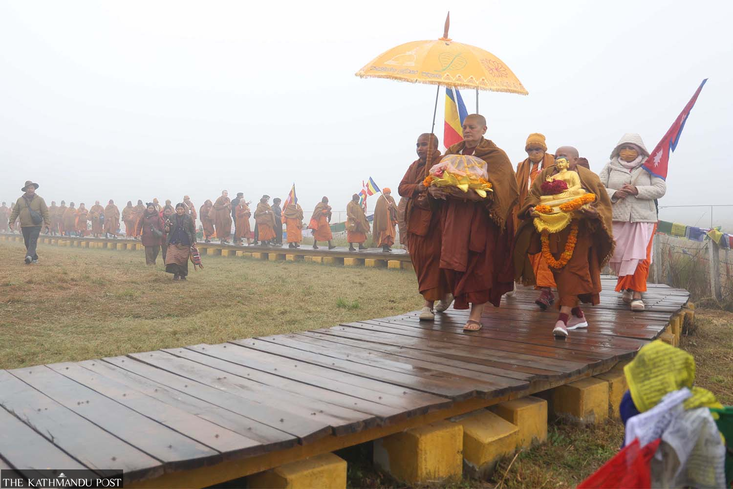 Pilgrimage retraces Mahaprajapati Gautami's ancient path