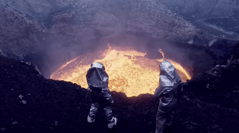 What would happen if we dumped our trash into volcanoes?