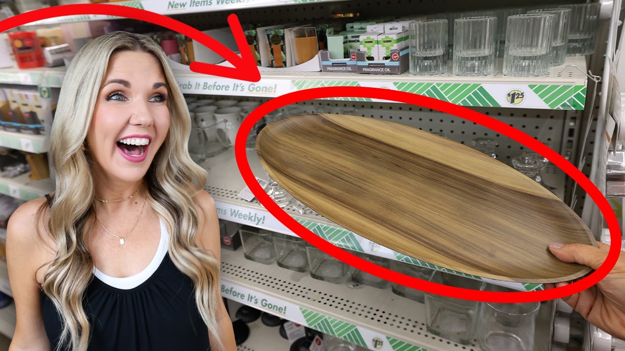 These Dollar Tree plastic trays actually shocked me
