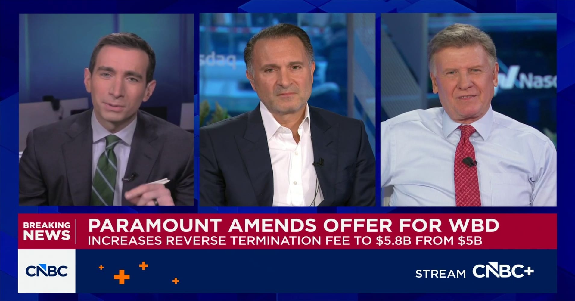 Paramount's amended offer is about shareholder value and certainty ...