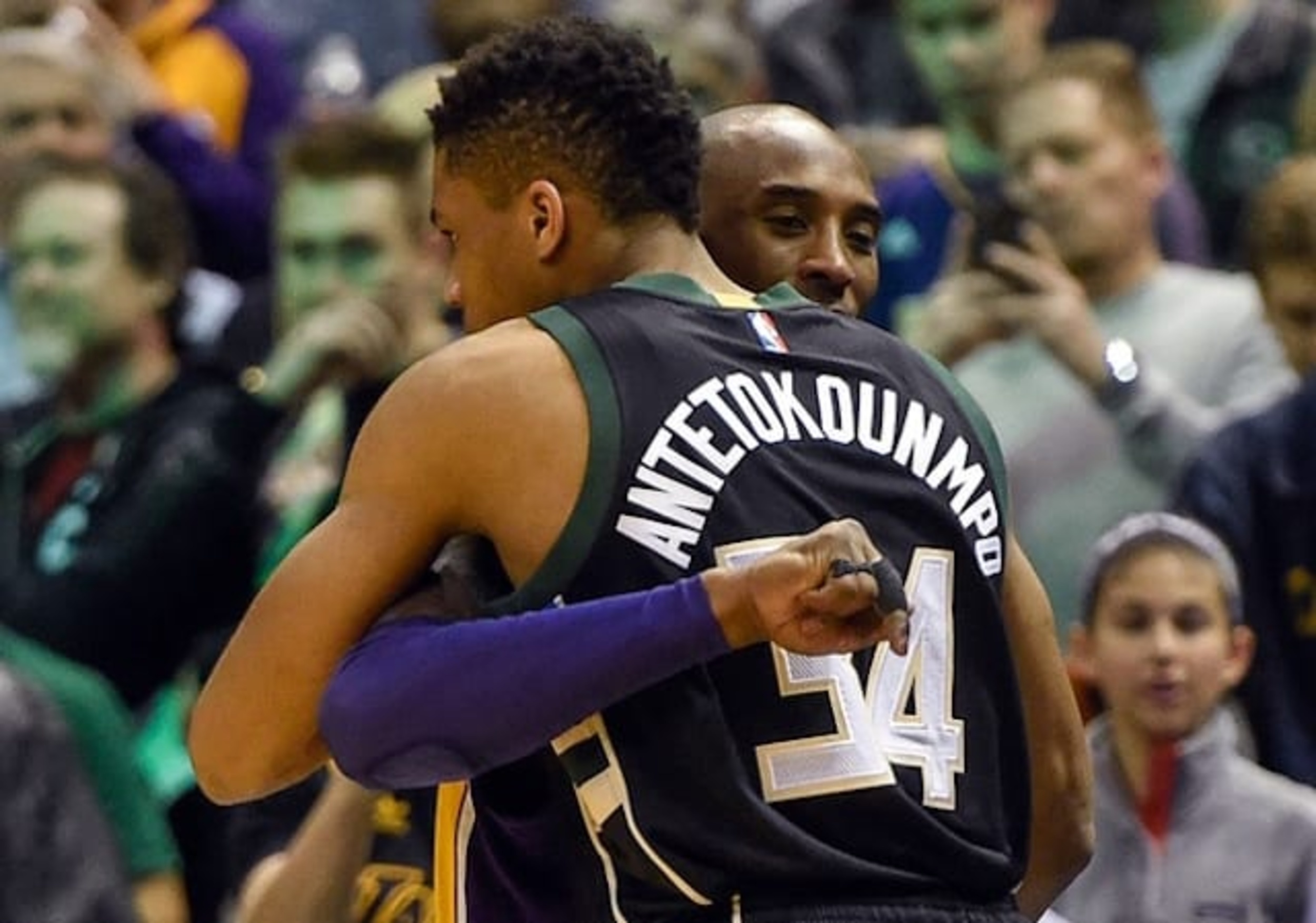 Giannis Antetokounmpo marveled at 'aura' of Kobe Bryant during workout