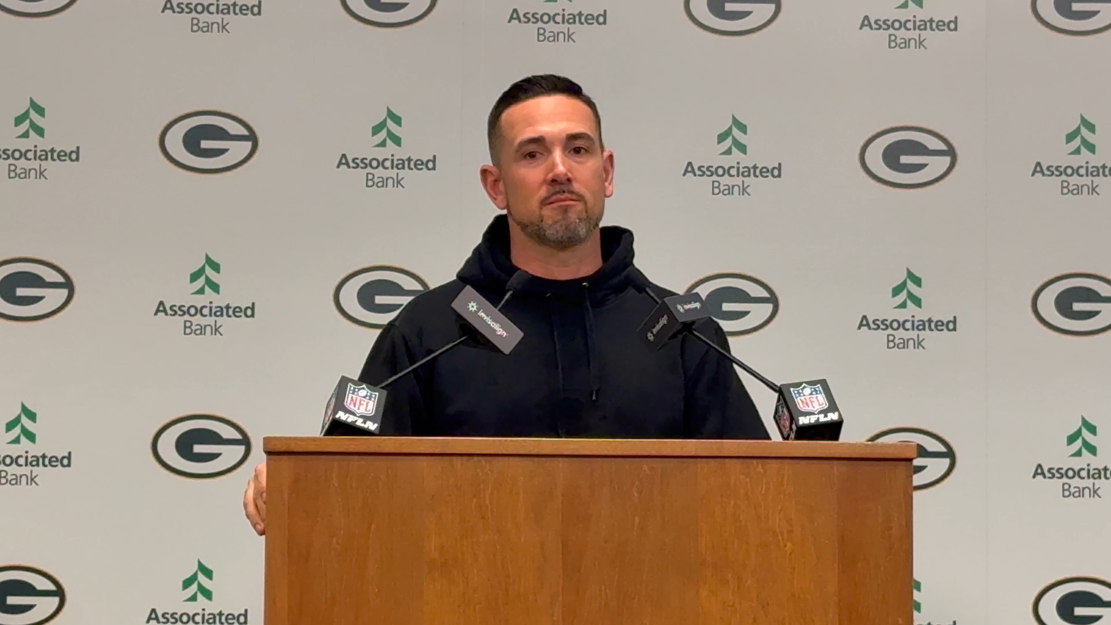Packers coach Matt LaFleur on Josh Jacobs sitting out against Bears
