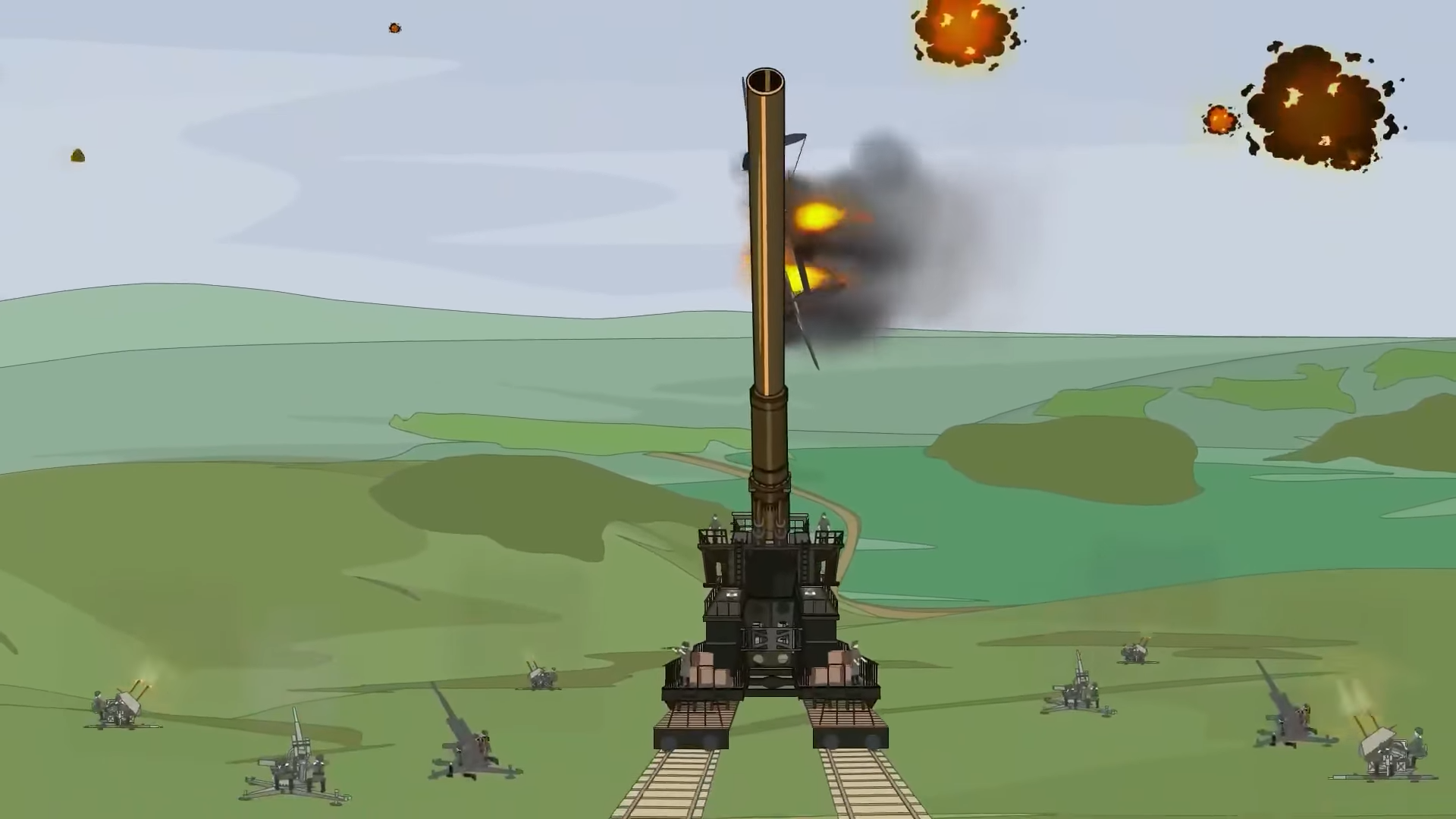 Pourquoi Hitler a fait construire le plus gros canon du monde