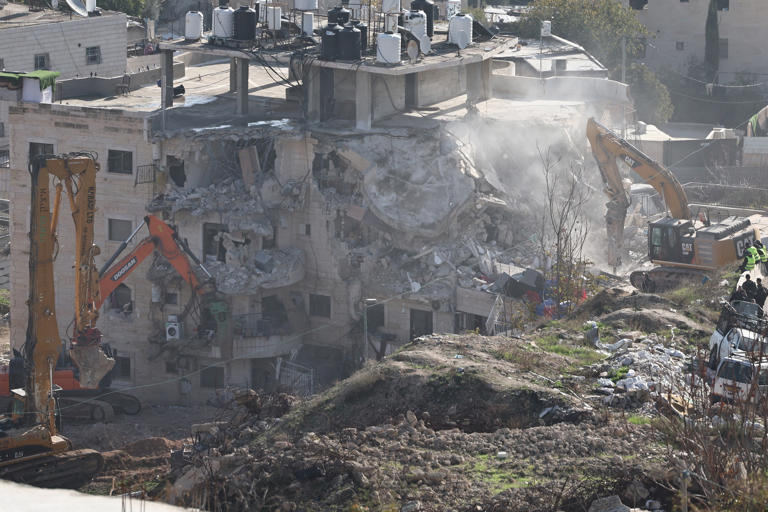 Israel demolishes apartment block in East Jerusalem