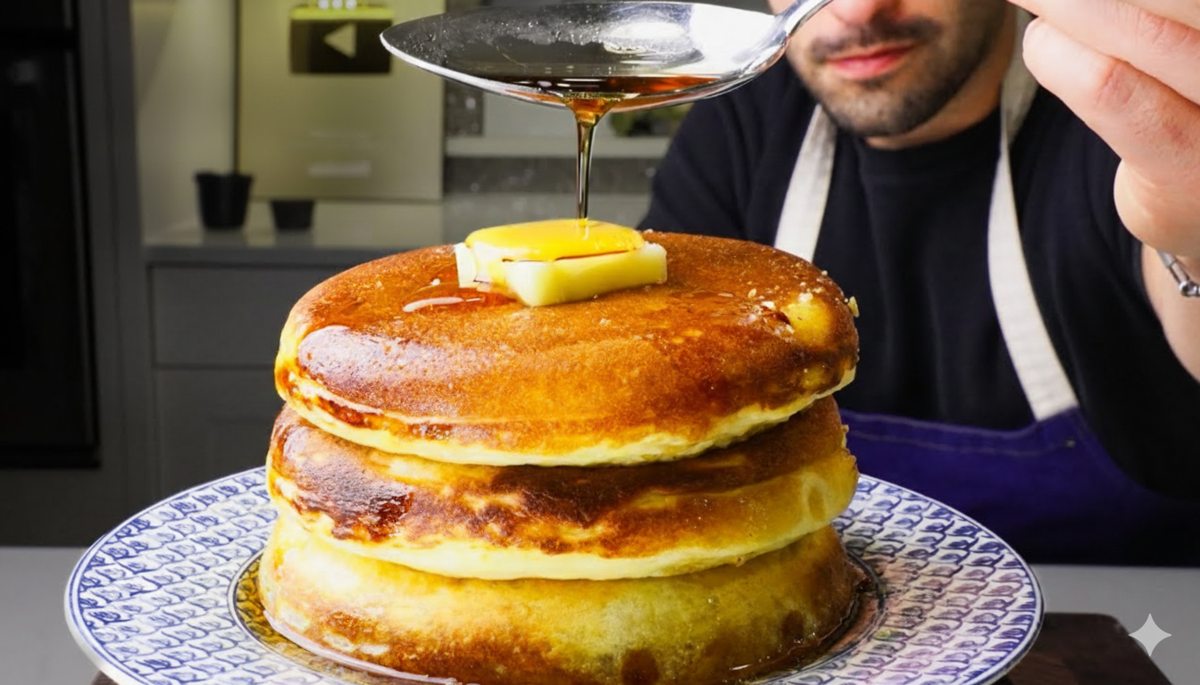 How Michelin restaurants do this to pancakes