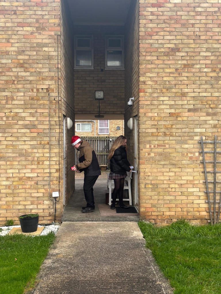 St Benet Biscop students in Bedlington spread Christmas cheer with ...