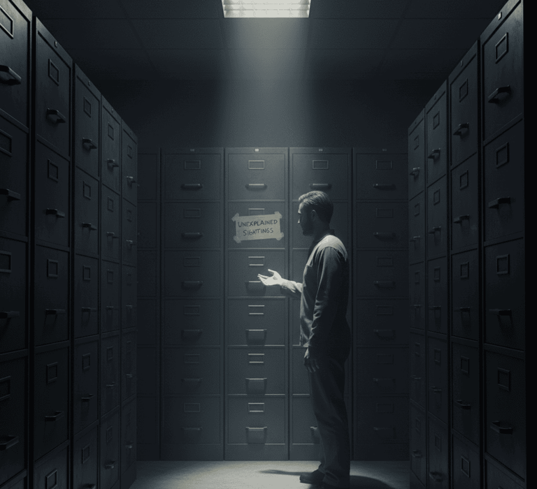 The black room at the Pentagon where occult files allegedly vanished