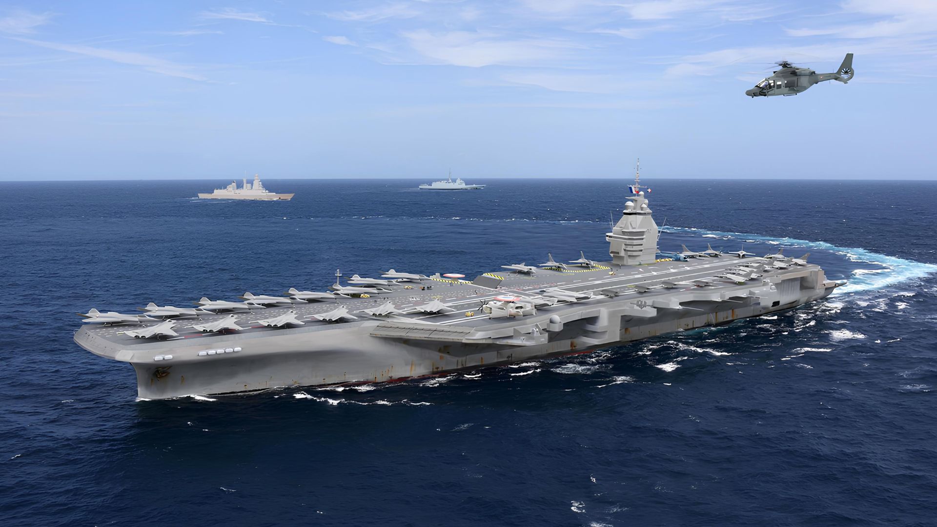 France to develop Europe’s biggest 78,000-ton nuclear-powered aircraft ...