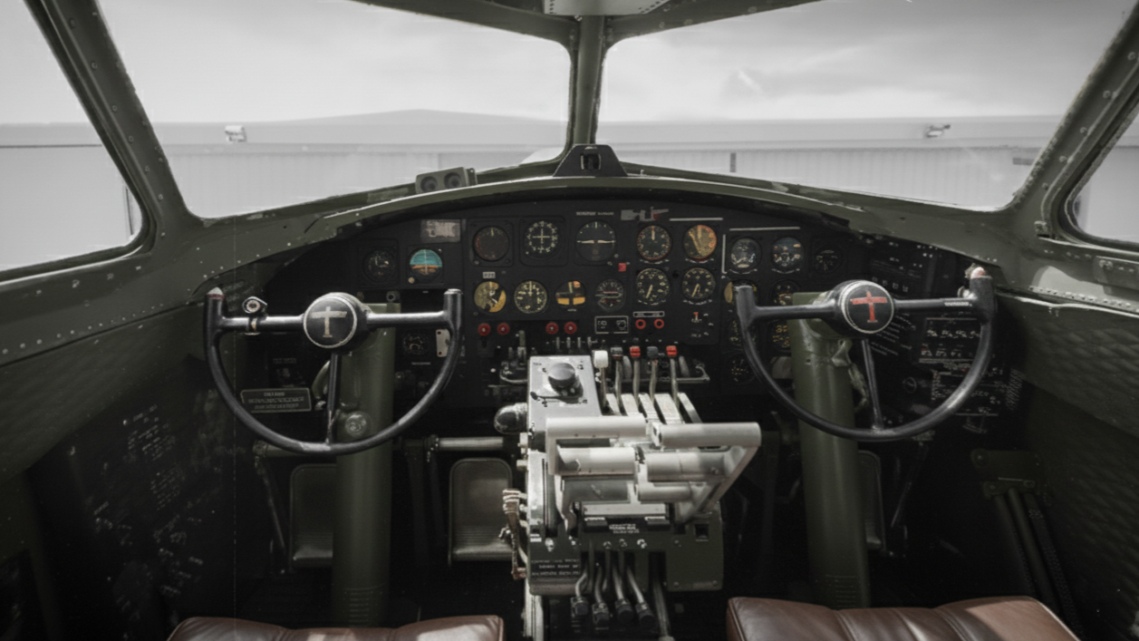 What happens when a bomber comes back with no crew aboard