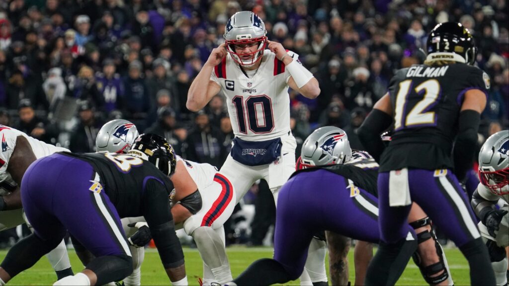 Patriots’ Mike Vrabel praises Drake Maye’s performance in 1 word