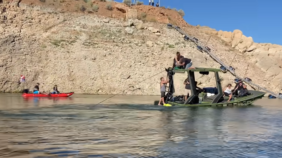 How law enforcement watched as divers went 100 feet down