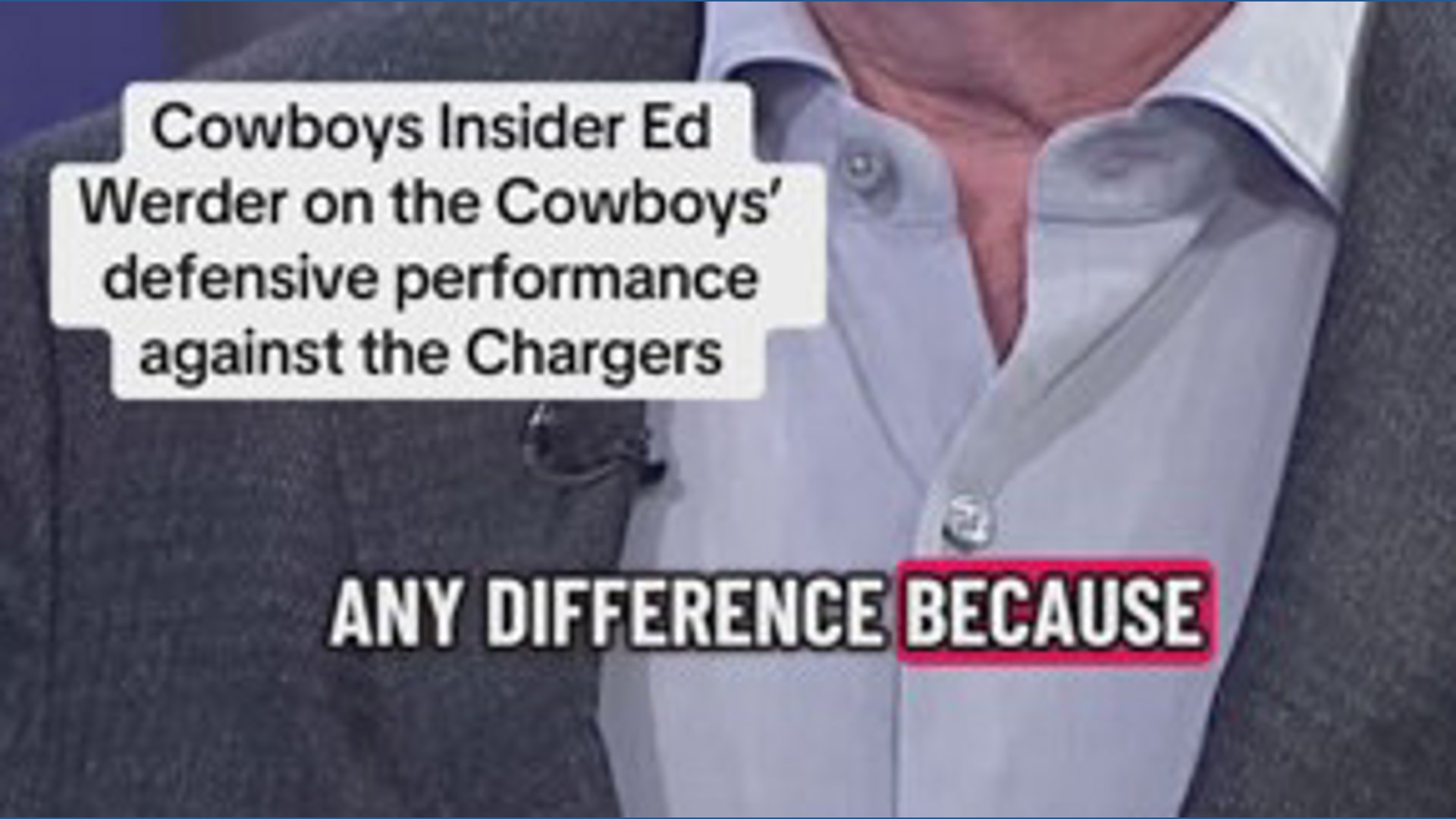 Ed Werder on Cowboys’ loss against the Chargers