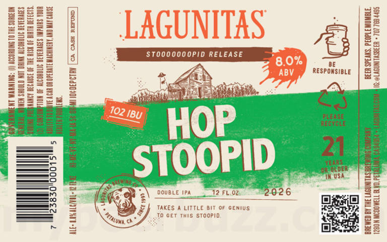 Lagunitas updating 2026 Hop Stoopid Stooooooopid release