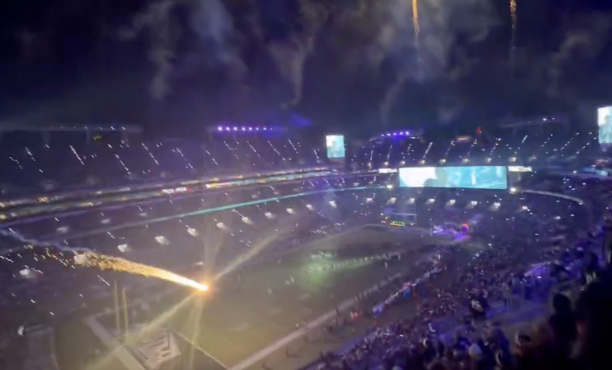 'Sunday Night Football' nearly had disastrous fireworks accident