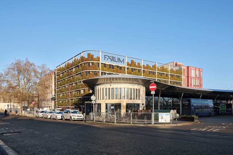 Huge new multi-storey car park with vertical garden opens in Gloucester