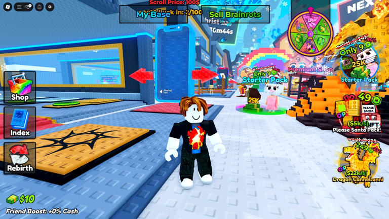 [CHRISTMAS] Scroll a Brainrot Codes (December 2025)