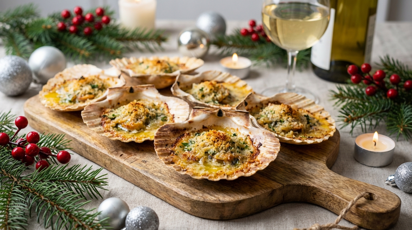 Ce plat de Noël aux fruits de mer signé Diego Alary va faire oublier ...