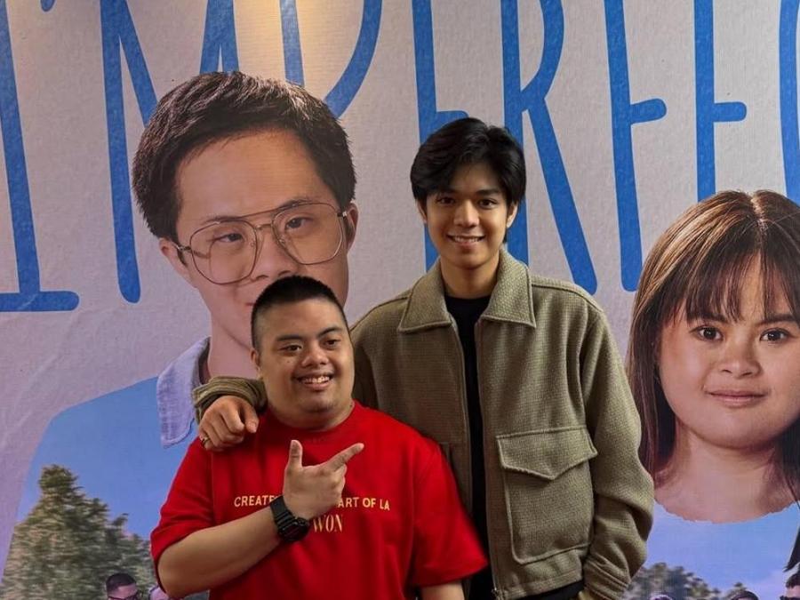Marco Masa attends movie premiere with his Kuya Justin