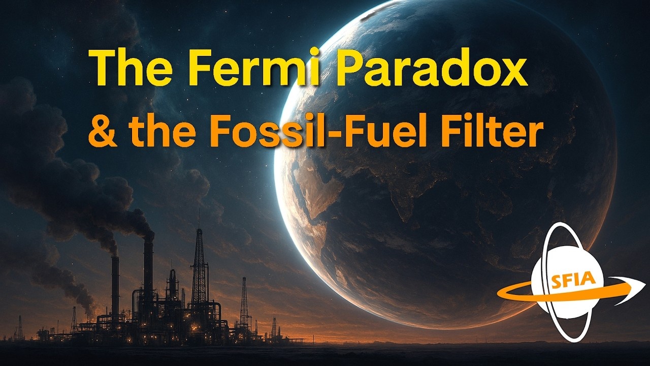 The Fermi paradox & fossil fuels