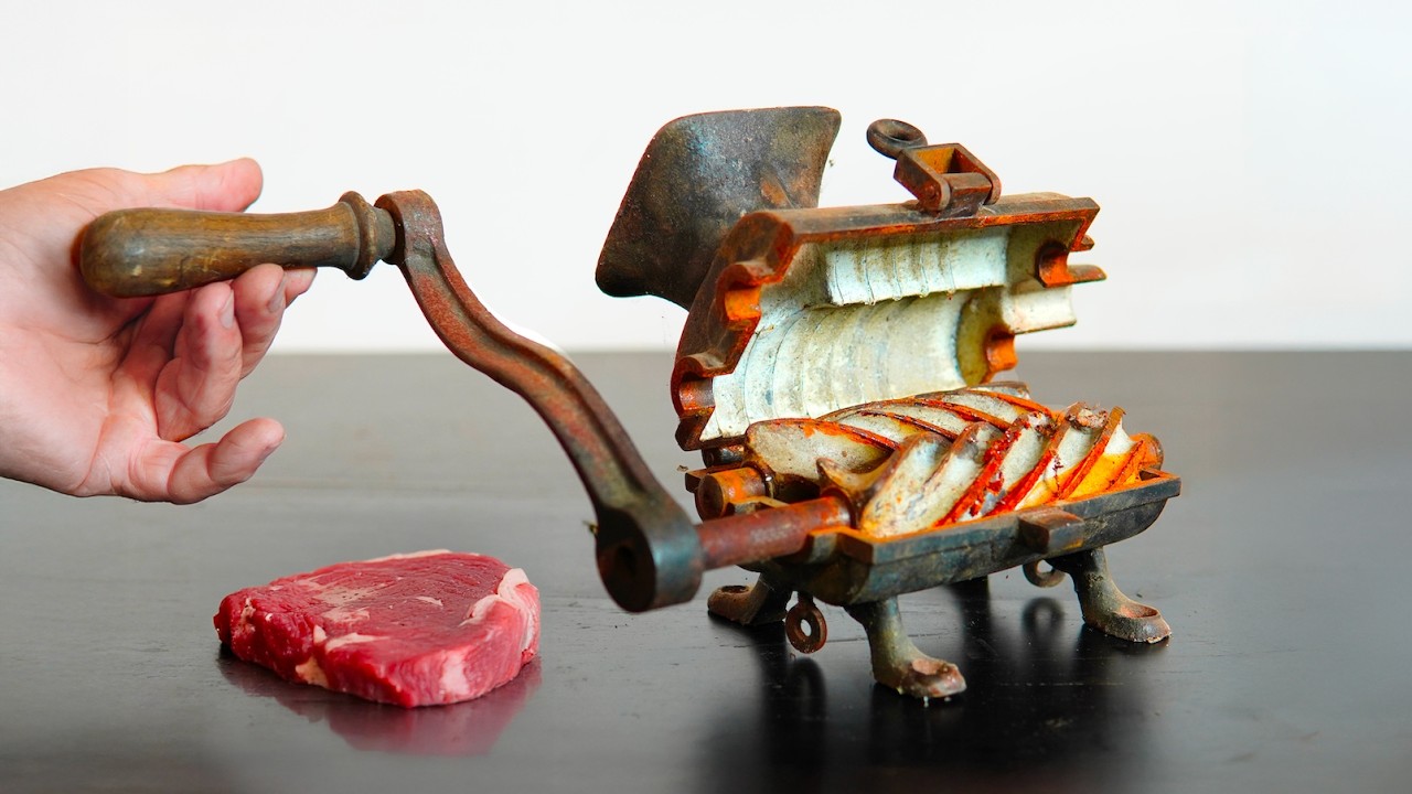 Meat grinder restoration