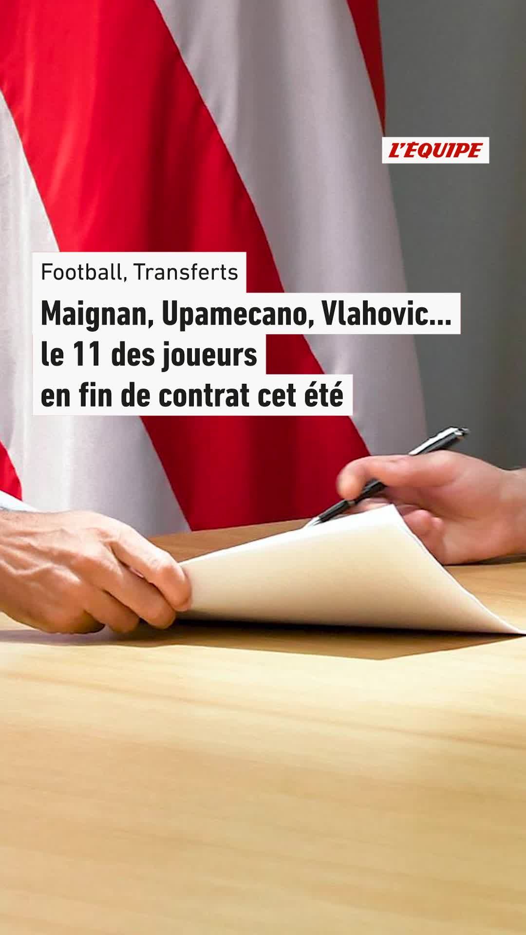 Maignan, Upamecano, Vlahovic... le 11 type des joueurs en fin de ...