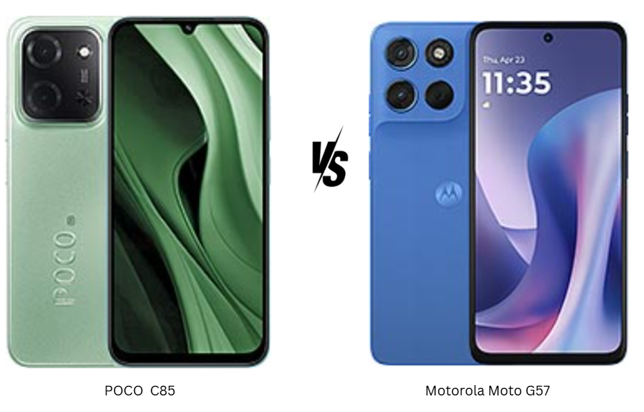 Poco C85 vs Moto G57: Is spending $50 more actually worth it?