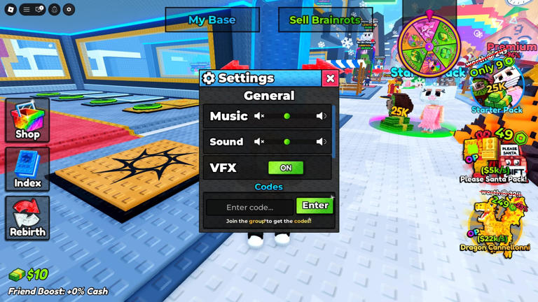 [CHRISTMAS] Scroll a Brainrot Codes (December 2025)