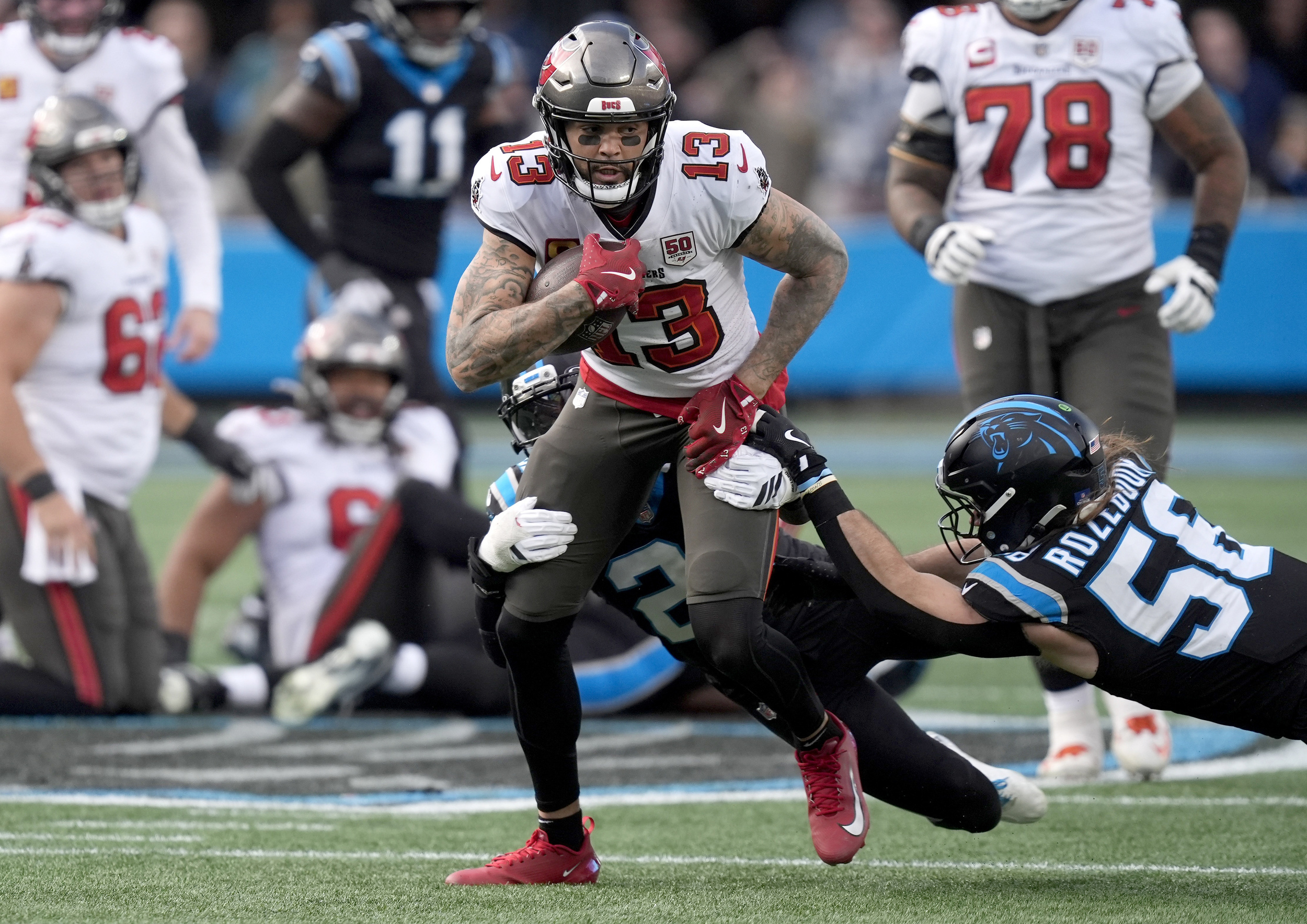 Bucs’ grip on NFC South slips away in week 16