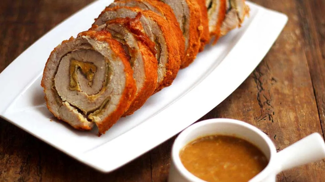 Todo o Natal eu faço esse lombo recheado com sálvia: receita é perfeita ...