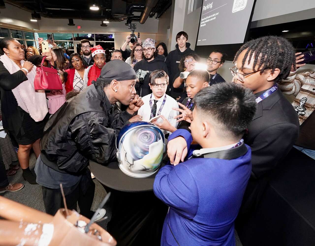 Travis Scott comes home to Houston for NASA and HISD partnership and ...